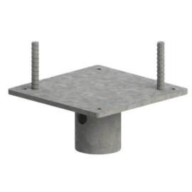 Technical sheet : Fixed heads - U-shaped heads - Concrete heads