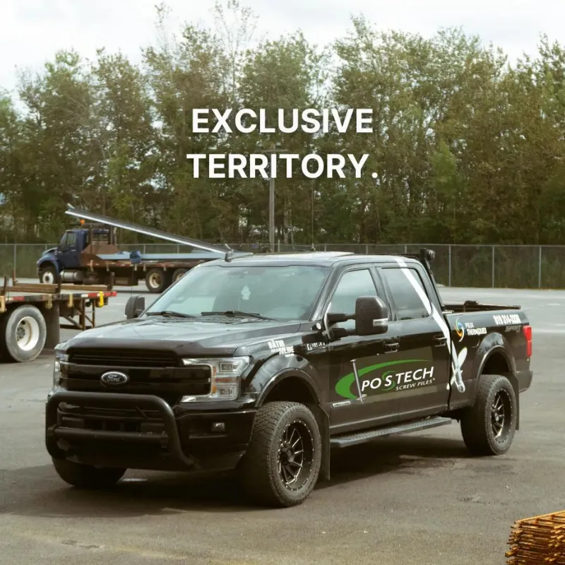 Become a Postech Screw Piles Dealer - Build Your Legacy: Start Now